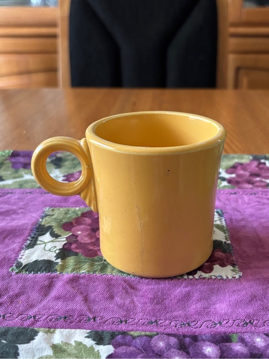 Fiestaware | Dining | 93s Fiestaware Original Old Yellow Tom Jerry Mug ...